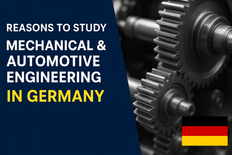 Reasons to Study Mechanical & Automotive Engineering in Germany (2025 ...